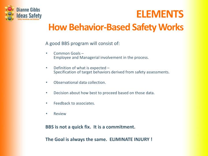 PPT - BBS – Behavior Based Safety PowerPoint Presentation - ID:1680419 PPT - BBS – Behavior Based Safety PowerPoint Presentation - ID:1680419