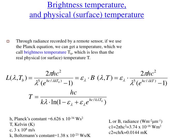 Ppt Remote Sensing Of Land Surface Temperature Powerpoint Presentation Id1710108