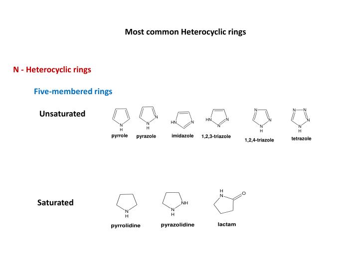 PPT - Heterocyclic Compounds PowerPoint Presentation - ID:1917059 PPT - Heterocyclic Compounds PowerPoint Presentation - ID:1917059