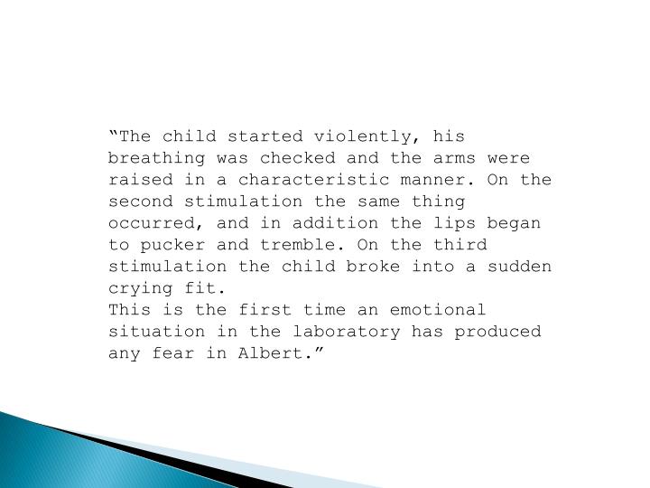 PPT - Watson’s “Little Albert” Experiment PowerPoint Presentation - ID ... PPT - Watson’s “Little Albert” Experiment PowerPoint Presentation - ID ...