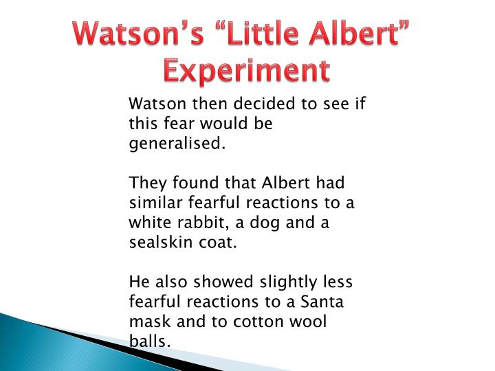 PPT - Watson’s “Little Albert” Experiment PowerPoint Presentation - ID ... PPT - Watson’s “Little Albert” Experiment PowerPoint Presentation - ID ...