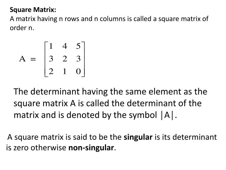 PPT - Row and column matrices are sometimes called row vectors and ... PPT - Row and column matrices are sometimes called row vectors and ...
