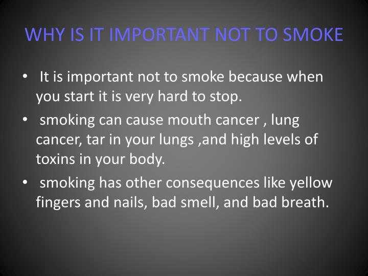 PPT - Why people shouldn’t smoke !!!! PowerPoint Presentation - ID:2532168 PPT - Why people shouldn’t smoke !!!! PowerPoint Presentation - ID:2532168