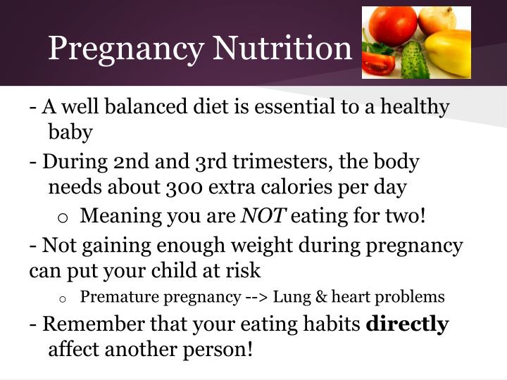 Ppt Nutrition During Pregnancy Powerpoint Presentation Id 2600675