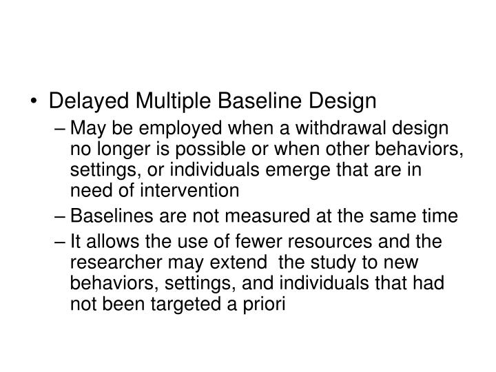 PPT - Multiple Baseline Designs PowerPoint Presentation - ID:2783093 PPT - Multiple Baseline Designs PowerPoint Presentation - ID:2783093