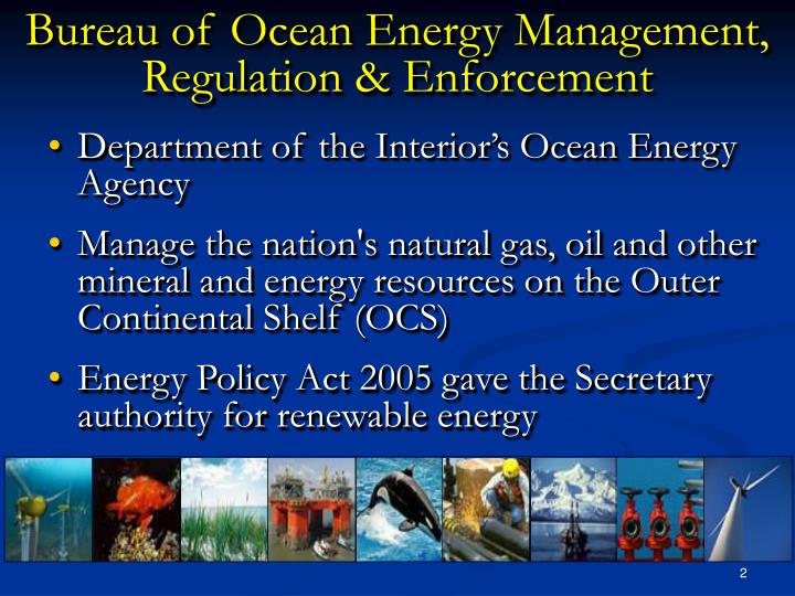 PPT - Offshore Renewable Energy Leasing: Rhode Island March 2011 ... PPT - Offshore Renewable Energy Leasing: Rhode Island March 2011 ...