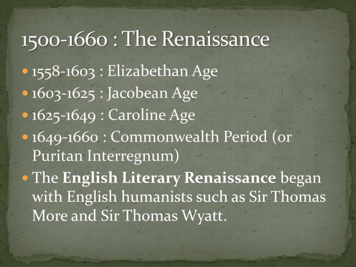 Ppt Literary Periods In British Literature Powerpoint Presentation