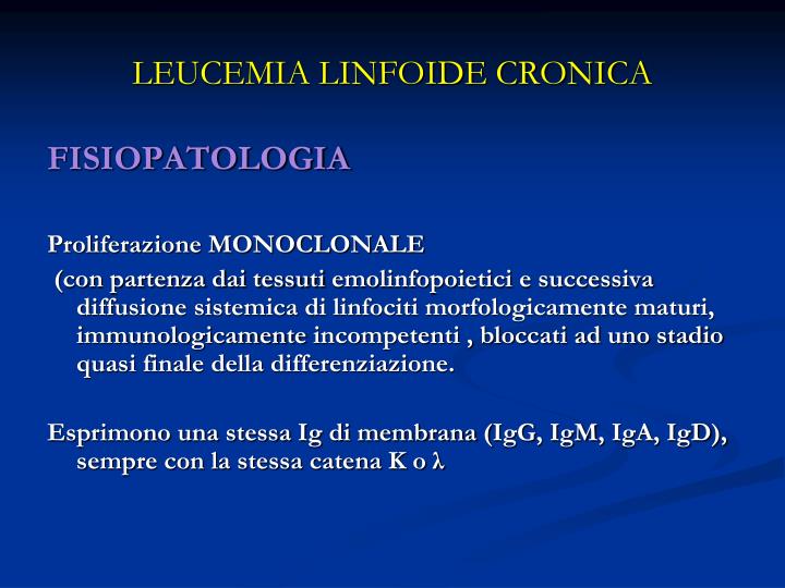 PPT - LEUCEMIA LINFATICA CRONICA PowerPoint Presentation - ID:3496144 PPT - LEUCEMIA LINFATICA CRONICA PowerPoint Presentation - ID:3496144