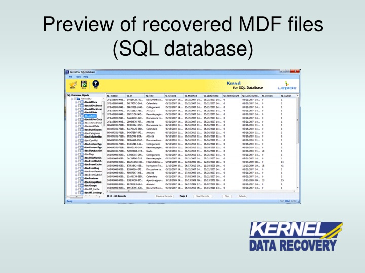 PPT - How to repair SQL Server database? PowerPoint Presentation - ID ...