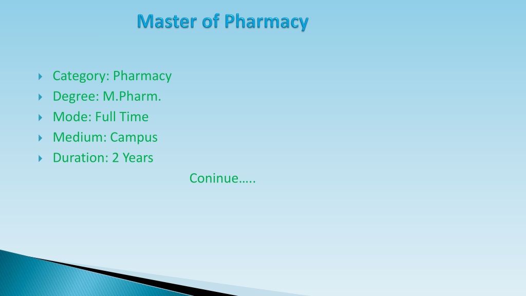 PPT - B. Pharmacy Admission college in Gurgaon PowerPoint Presentation ...