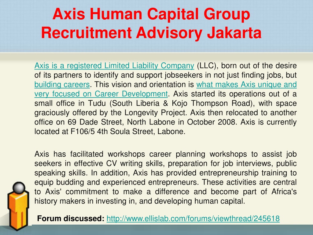 PPT - Our History of Axis Human Capital Group Recruitment Advisory ...