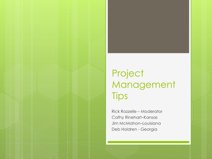 PPT - Project Management Tips PowerPoint Presentation, free download ...