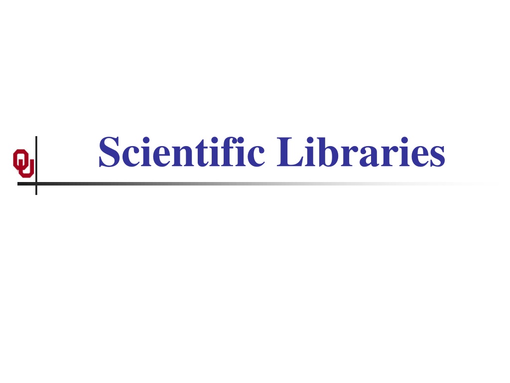 Ppt Introduction To Parallel Programming And Cluster Computing Scientific Libraries And Io
