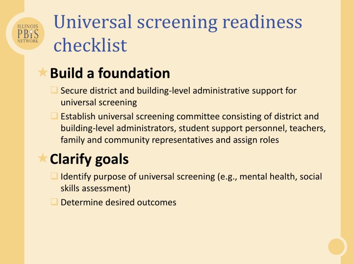 PPT - Session #A4 Universal Screening for Behavior PowerPoint ...
