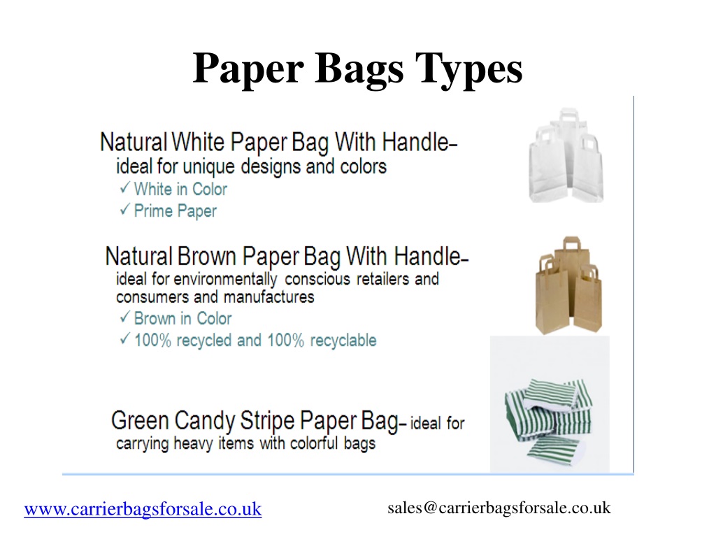 PPT - Carrier Bag Company For Paper Bags Collection PowerPoint ...