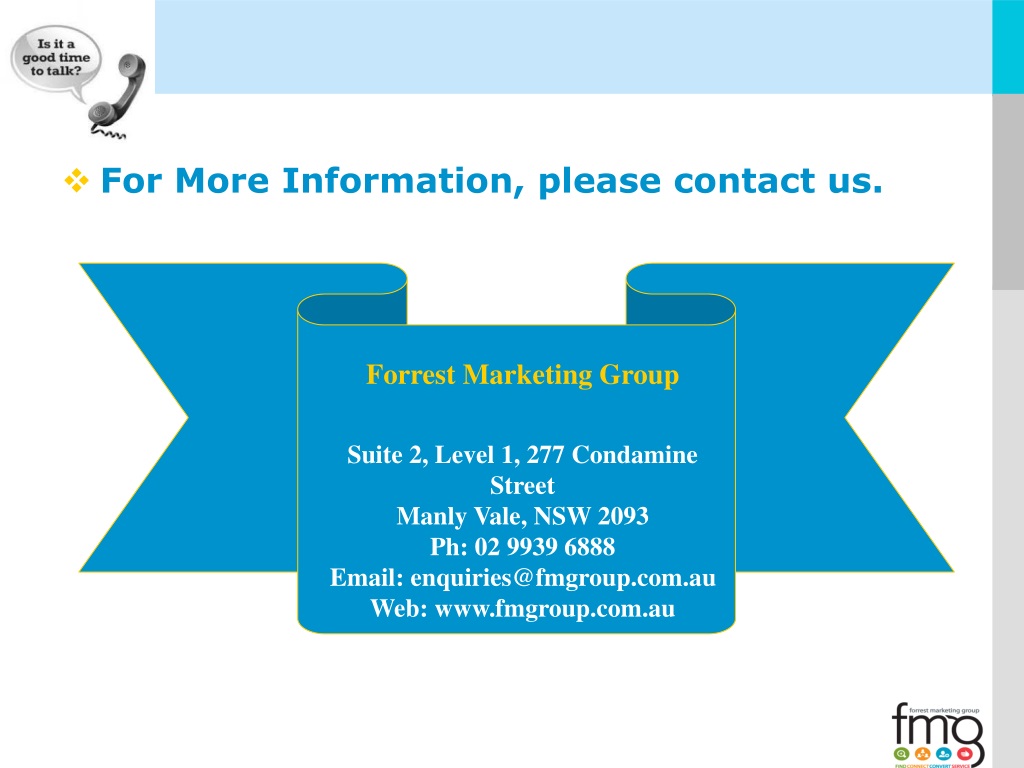 PPT - FMG - Telemarketing Company in Australia PowerPoint Presentation ...