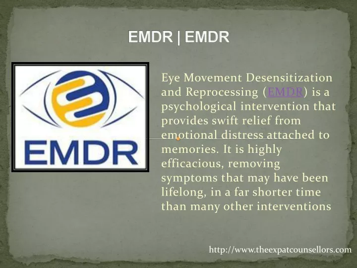 PPT - EMDR | EMDR PowerPoint Presentation, free download - ID:1500876