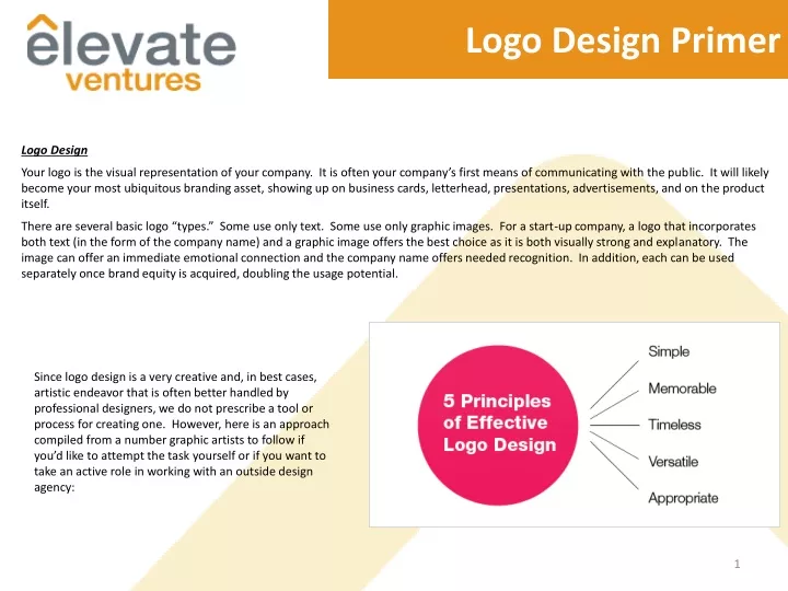 PPT - Logo Design Primer PowerPoint Presentation, free download - ID ...