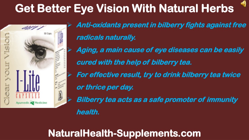 PPT - Healthy Diet And Herbal Remedies For Better Eye Vision PowerPoint ...