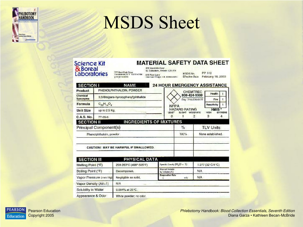 PPT - Phlebotomy Handbook Blood Collection Essentials Seventh Edition ...
