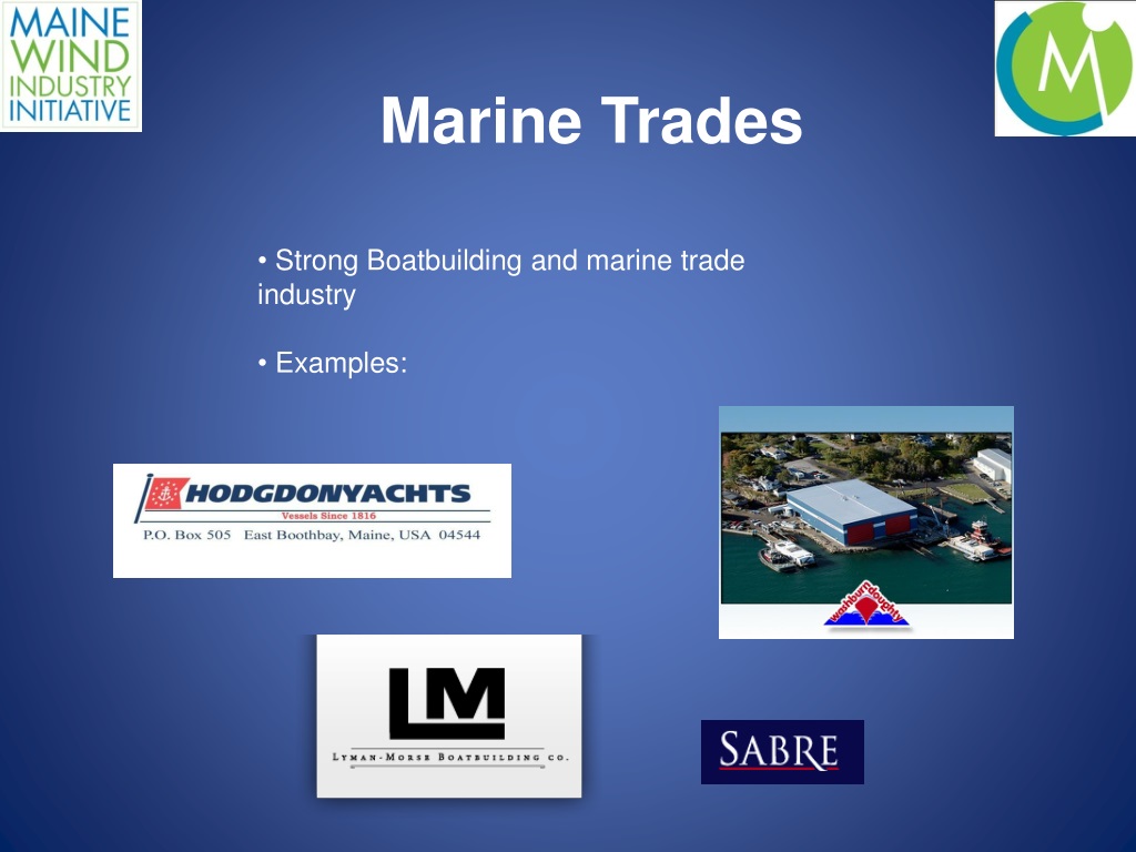 PPT - Opportunities For Maine in the Offshore Energy Supply Chain ...