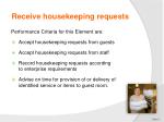 PPT - Provide housekeeping services to guests PowerPoint Presentation ...