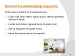 PPT - Provide housekeeping services to guests PowerPoint Presentation ...