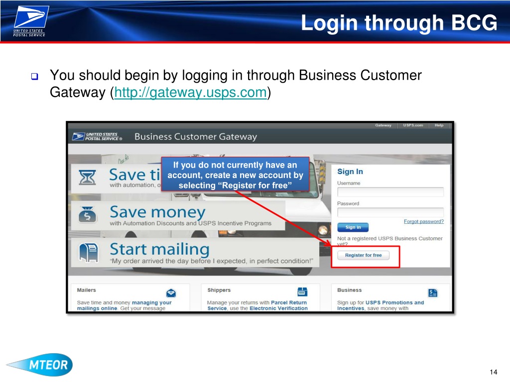 PPT - MTEOR for Local Mailers PowerPoint Presentation, free download ...
