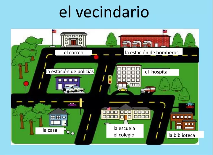 PPT - el vecindario PowerPoint Presentation, free download - ID:1504041
