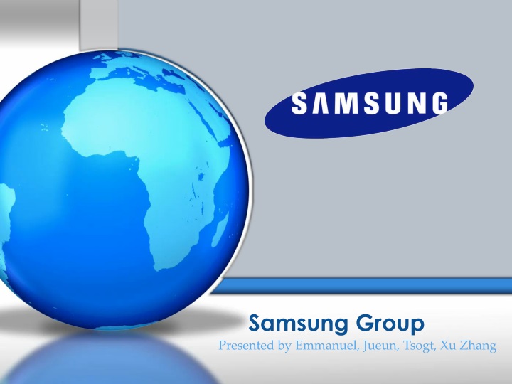 PPT - Samsung Group PowerPoint Presentation, free download - ID:1504223