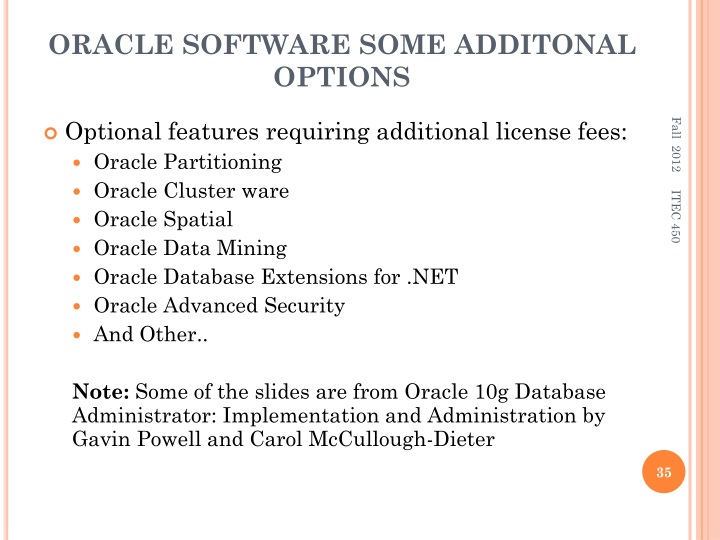 PPT - Module 1 DBMS Strategy and ORACLE Architecture PowerPoint Presentation - ID:1505408