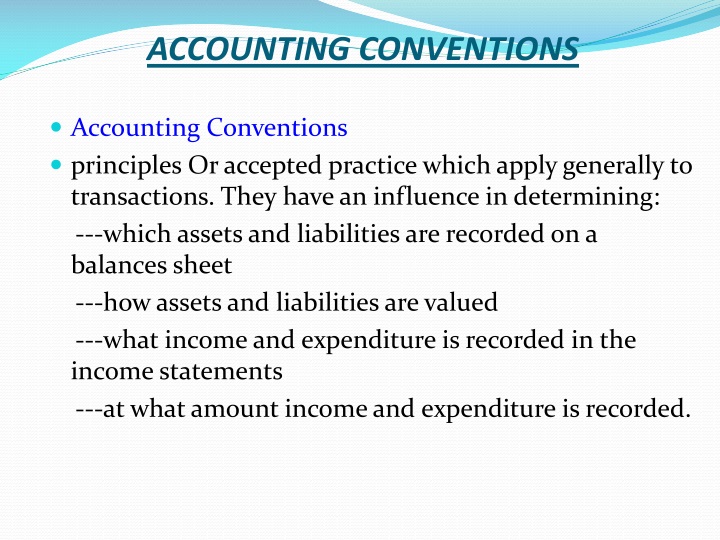 PPT - CHAPTER-2 GENERALLY ACCEPTED ACCOUNTING PRINCIPLES & ACCOUNTING ...