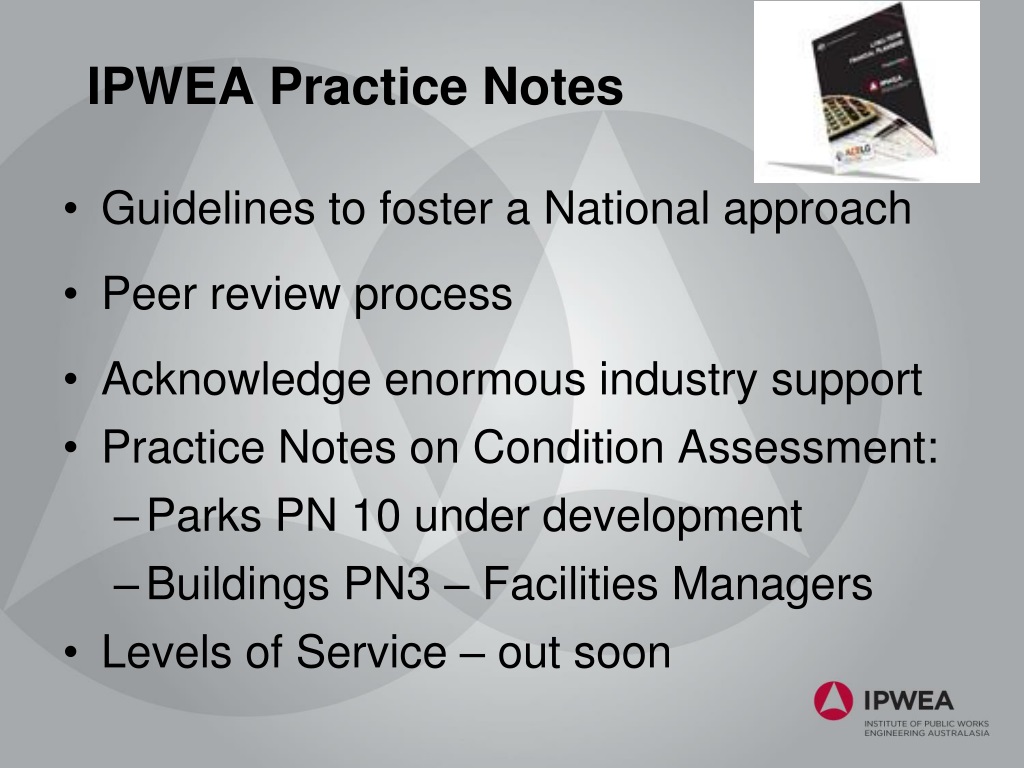 PPT - IPWEA VICTORIA ASSET MANAGEMENT IN PARKS SEMINAR TOOLS TO ASSIST ...