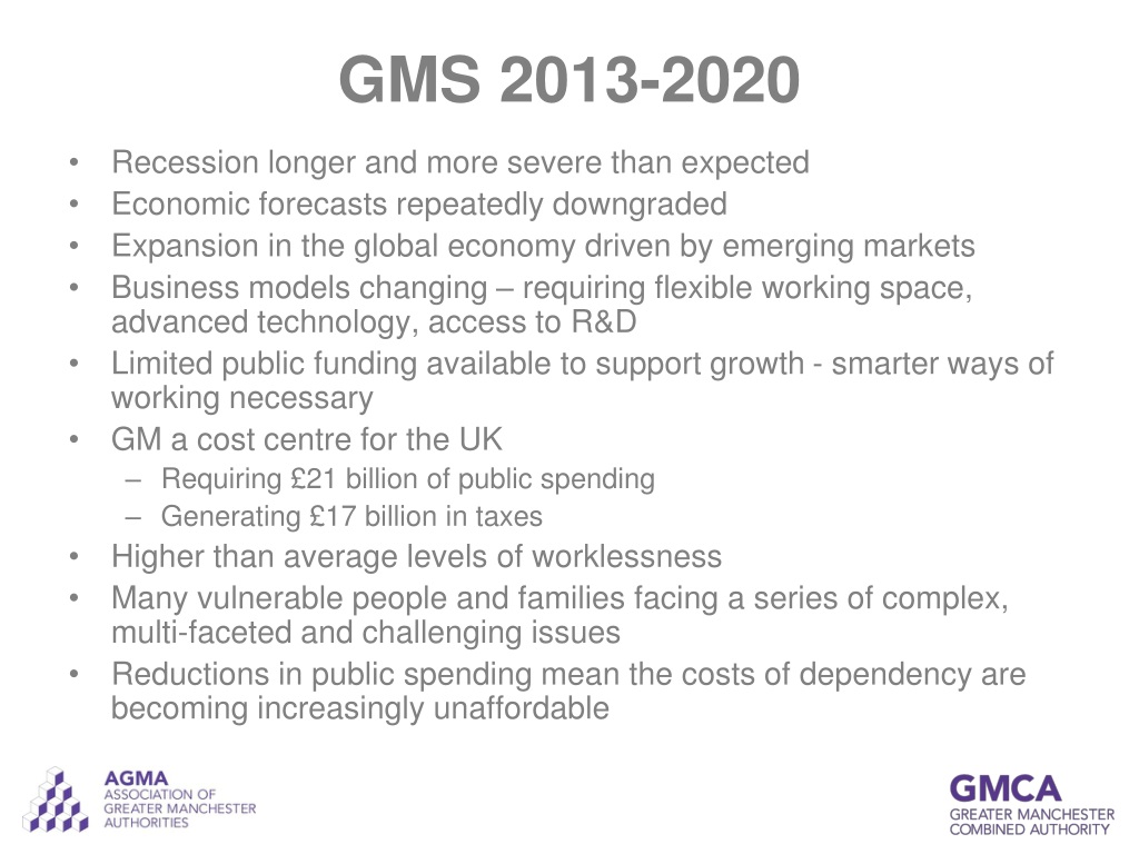 PPT - The Greater Manchester Strategy 2013-2020 PowerPoint Presentation ...