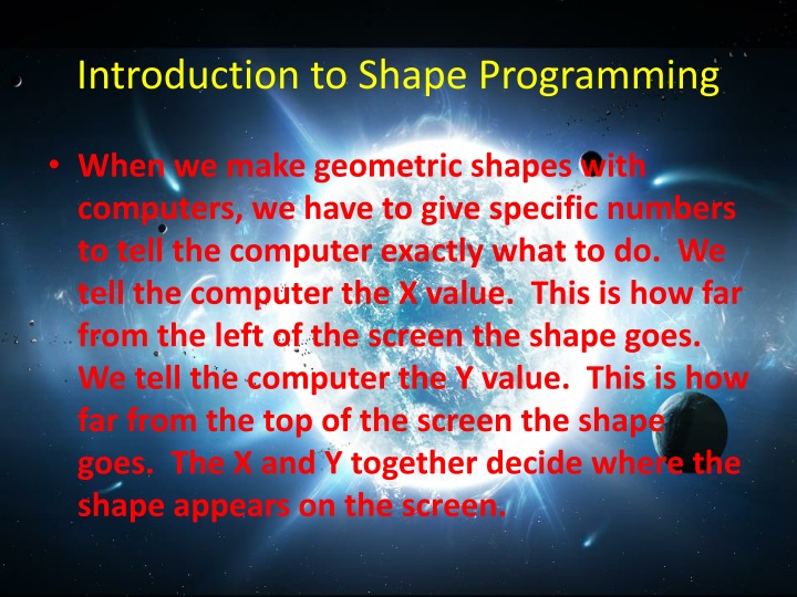 PPT - Introduction to Shape Programming PowerPoint Presentation, free ...