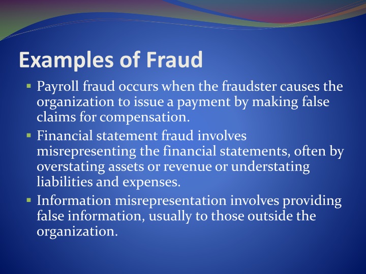 PPT - Fraud Risk Identification/Assessment by Internal Auditors ...