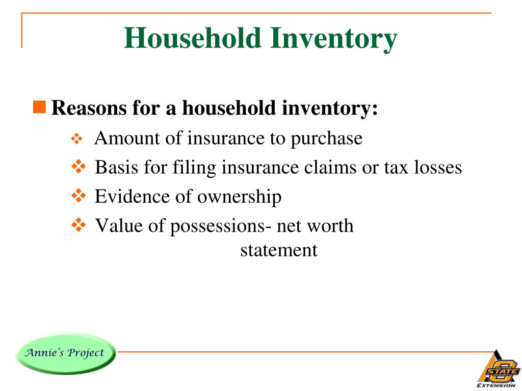 PPT - Household/Family Financial Management PowerPoint Presentation ...