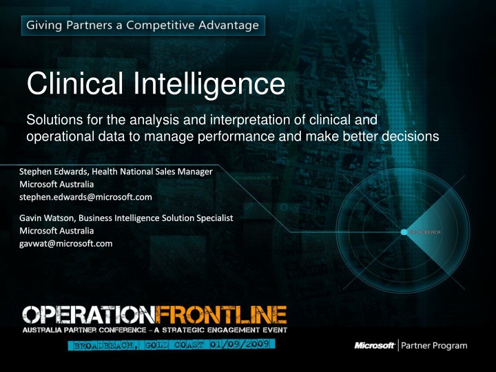 PPT - Clinical Intelligence PowerPoint Presentation, free download - ID ...