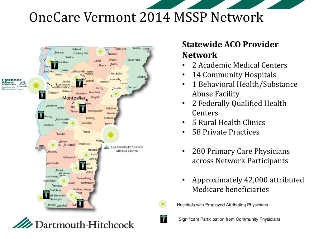 PPT - ACO 101: Overview of Dartmouth-Hitchcock Health Pioneer ACO Model ...