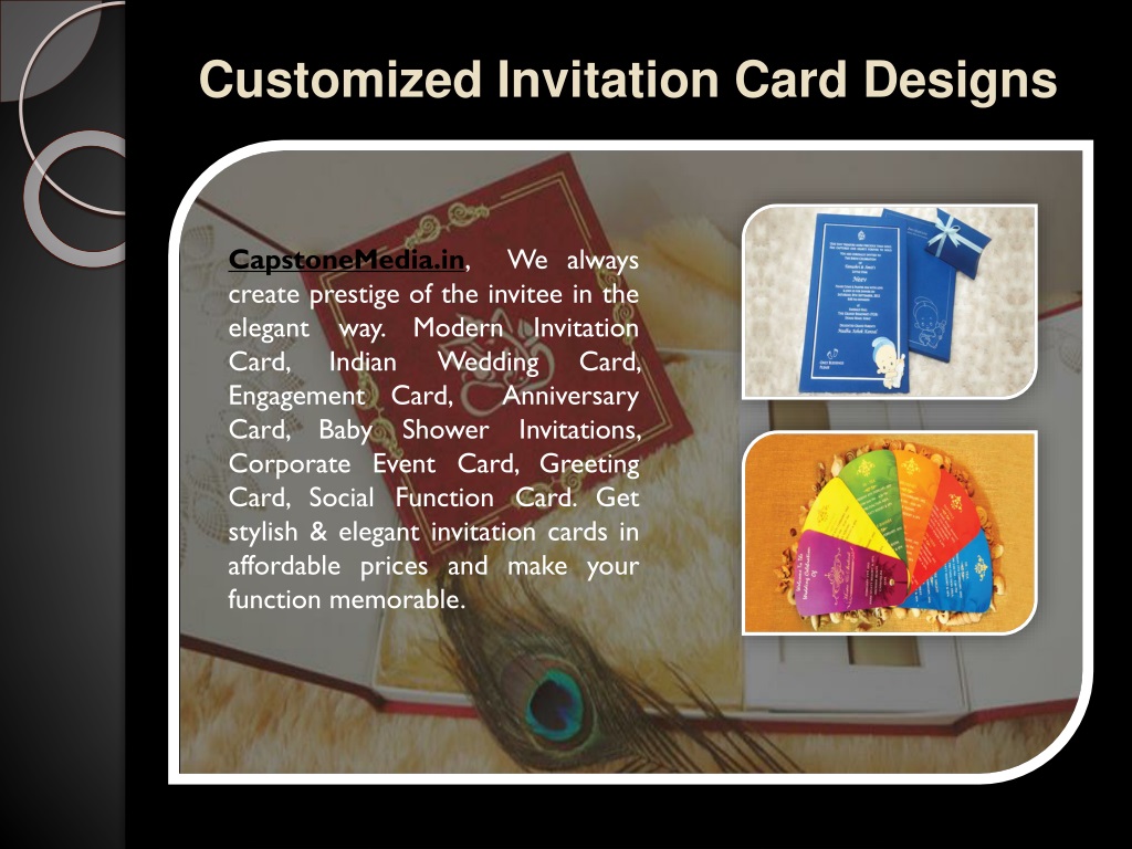 PPT - Elegant Wedding Invitation Card Designs PowerPoint Presentation ...