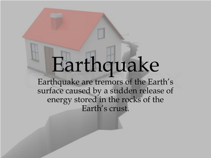PPT - Earthquake PowerPoint Presentation, free download - ID:1509533