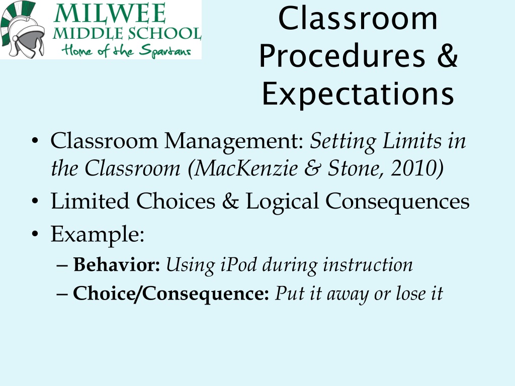 PPT - Welcome to Milwee Middle School! Home of the Spartans PowerPoint ...