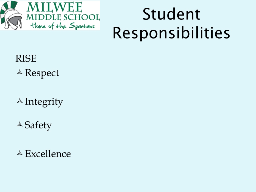 PPT - Welcome to Milwee Middle School! Home of the Spartans PowerPoint ...