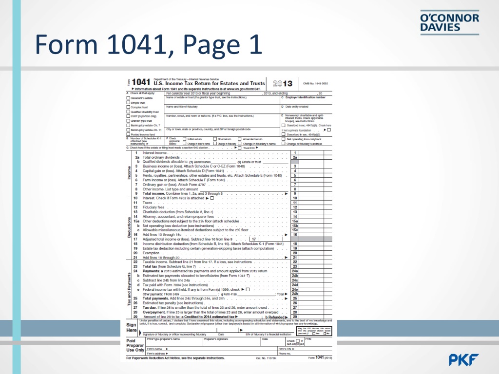 PPT - Fiduciary Income Tax Planning Tips PowerPoint Presentation, free ...
