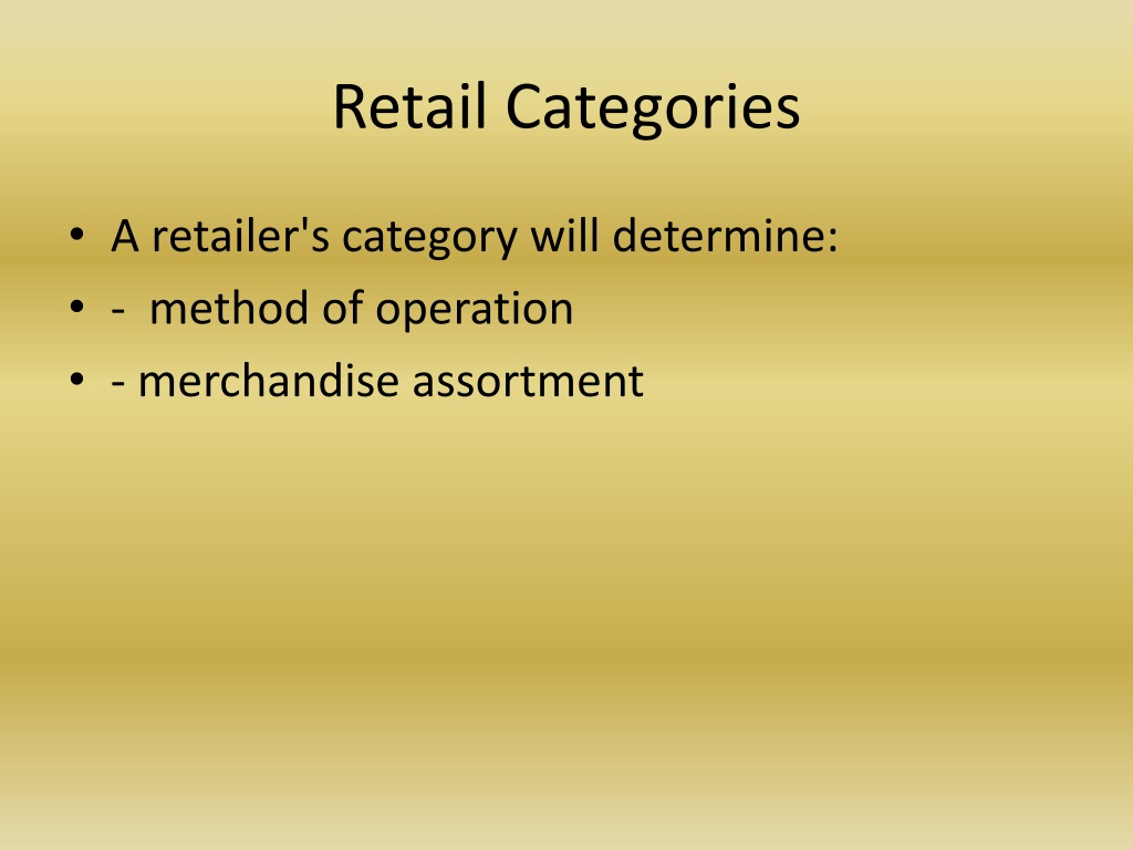PPT - Fashion Retailing: Where is Fashion Sold? PowerPoint Presentation ...