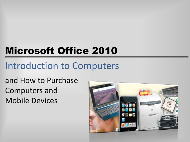 PPT - Introduction to Computers PowerPoint Presentation, free download ...