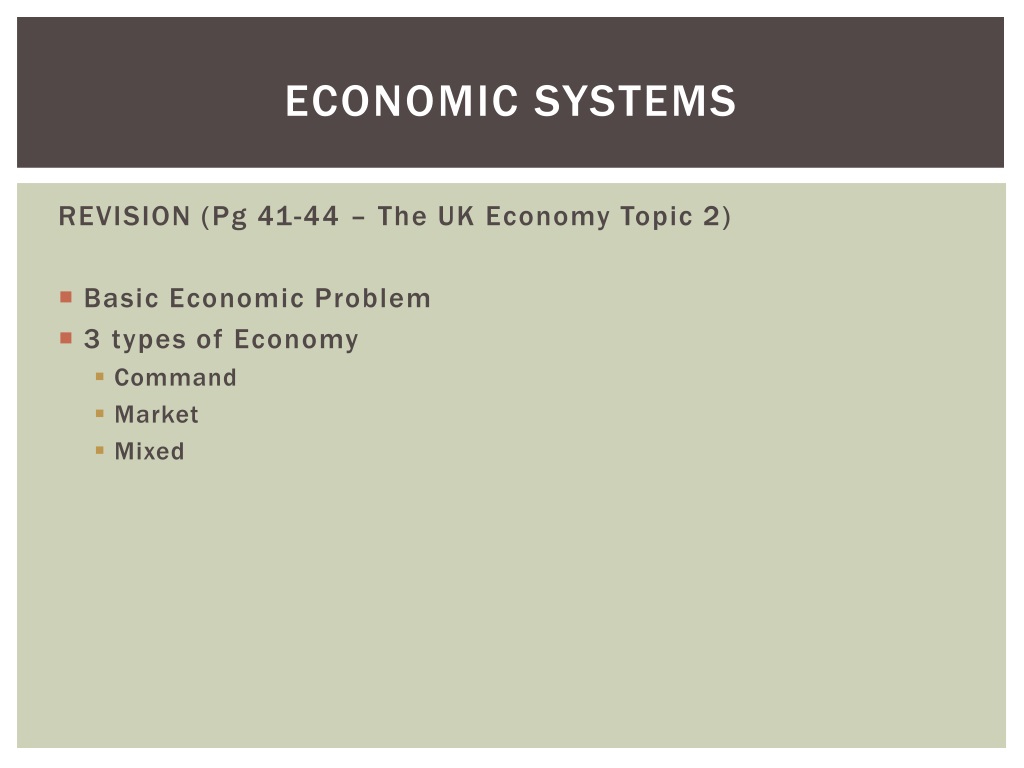 PPT - The Role of Government in the Economy PowerPoint Presentation ...
