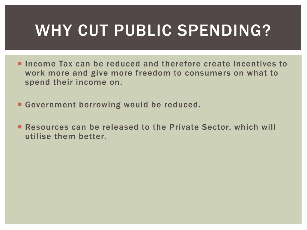 PPT - The Role of Government in the Economy PowerPoint Presentation ...