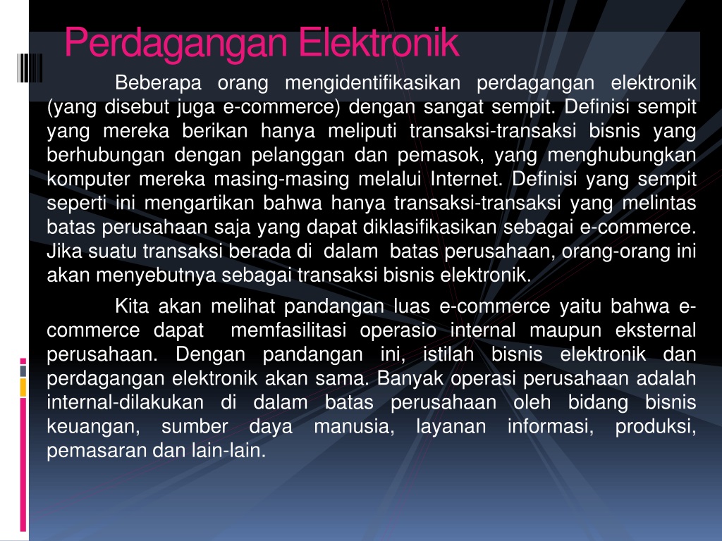 PPT - BAB 3 MENGGUNAKAN TEKNOLOGI INFORMASI DALAM MENJALANKAN ...
