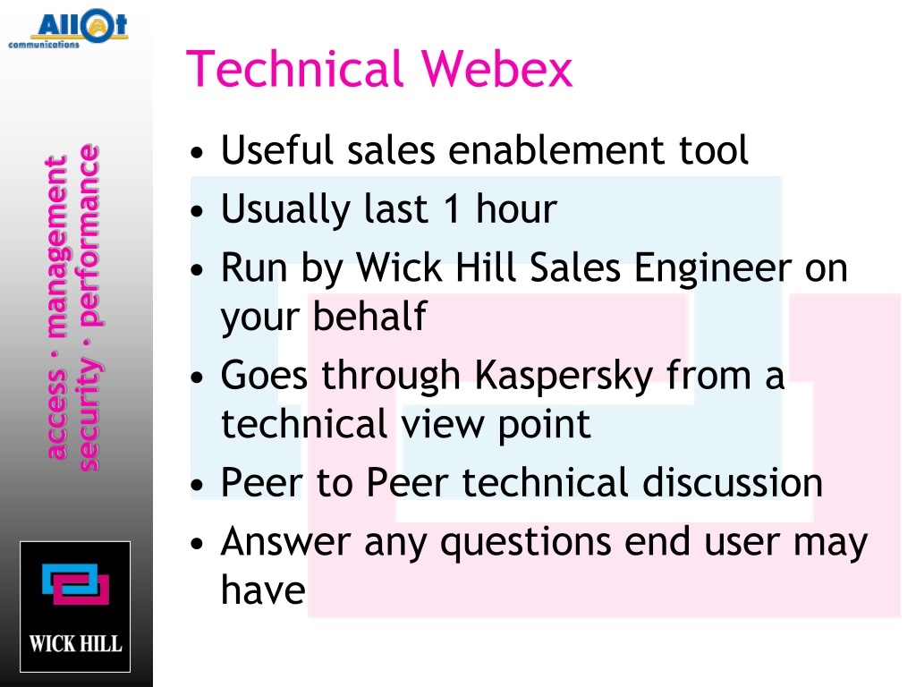 PPT - Partnering with Wick Hill and Kaspersky PowerPoint Presentation ...